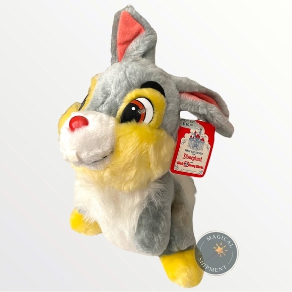 Disney | Other | Vintage Flawed Walt Disneys Thumper Rabbit Plush From Bambi | Poshmark